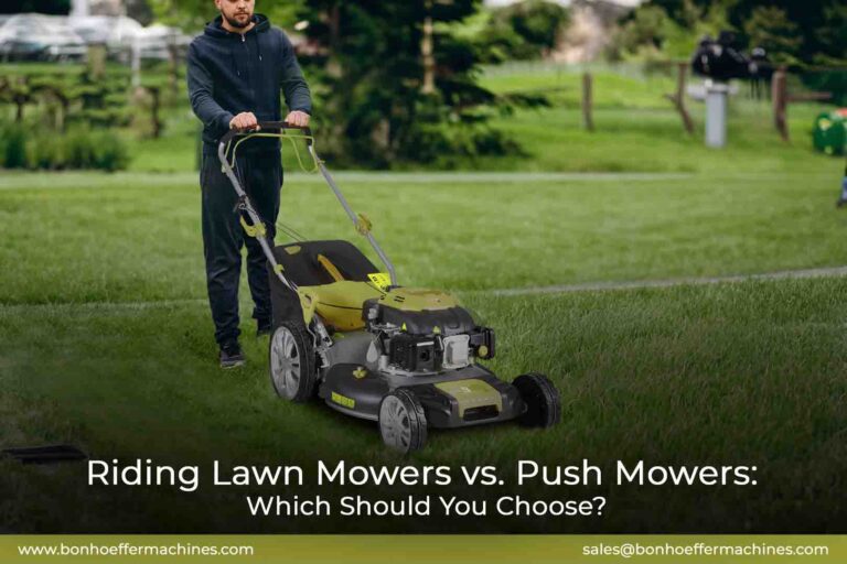 Riding Lawn Mowers vs. Push Mowers: Which Should You Choose ...