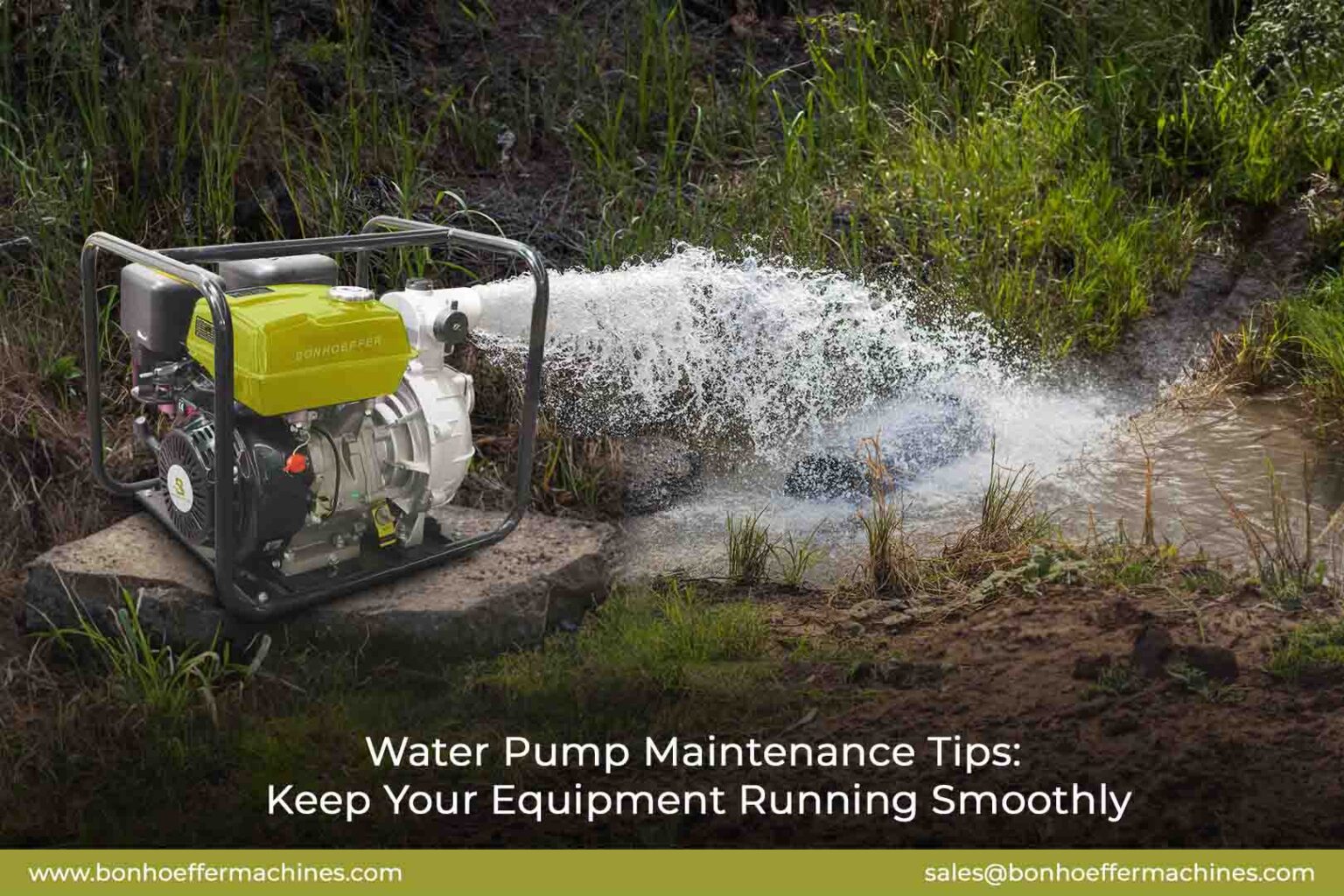 Water Pump Maintenance Tips Keep Your Equipment Running Smoothly ...