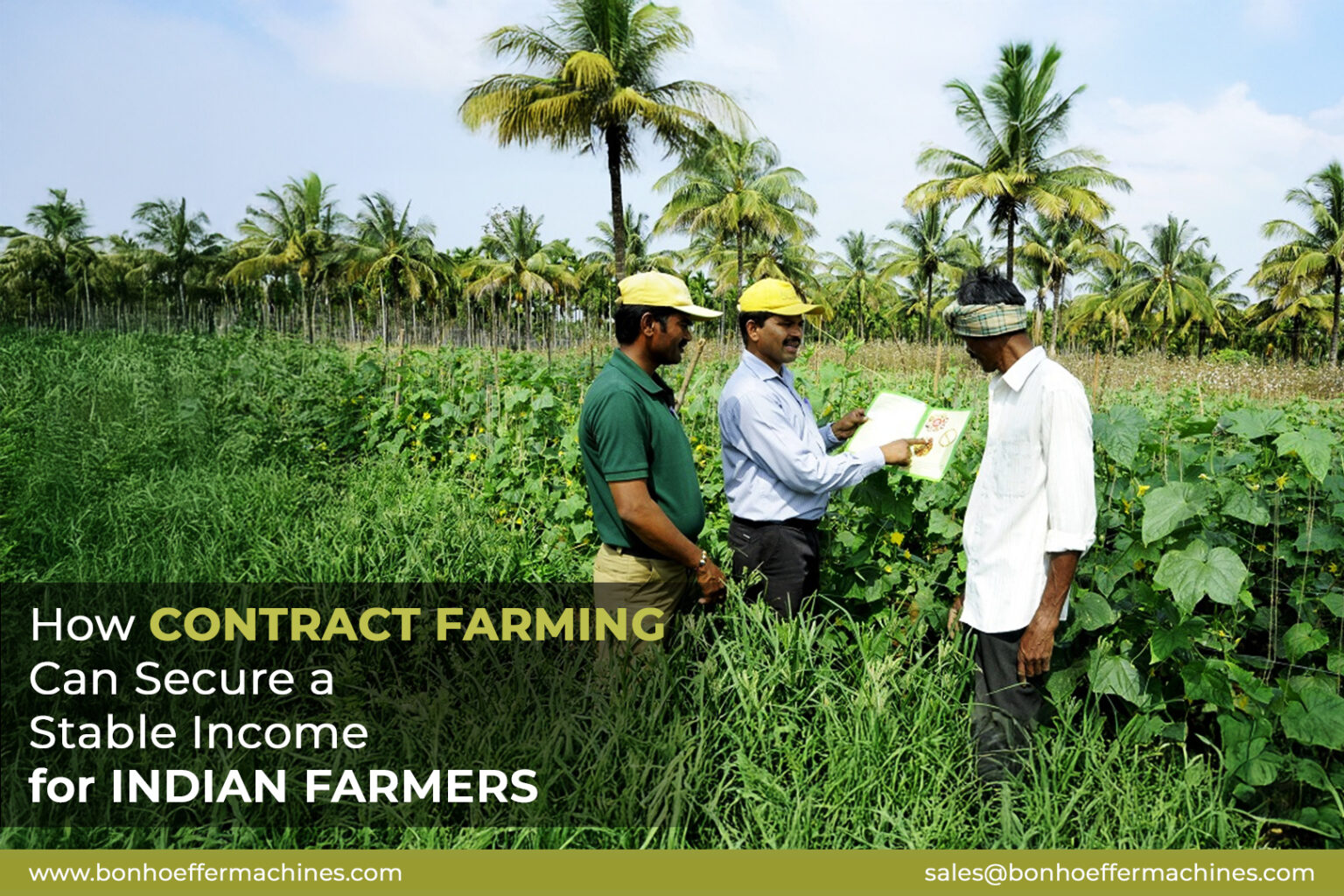 How Contract Farming Ensures Stable Income for Indian Farmers