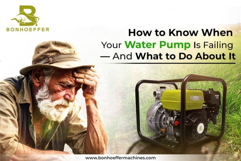 How to Know When Your Water Pump Is Failing